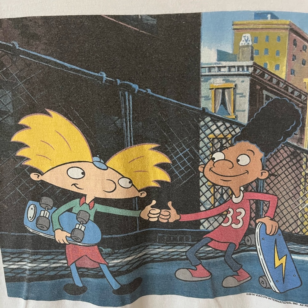Hey Arnold Handshake Vintage T-Shirt - Gem